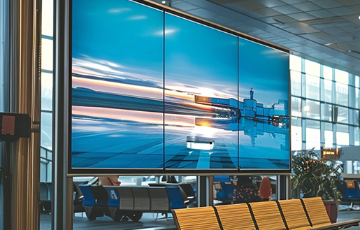 Electronic display screen